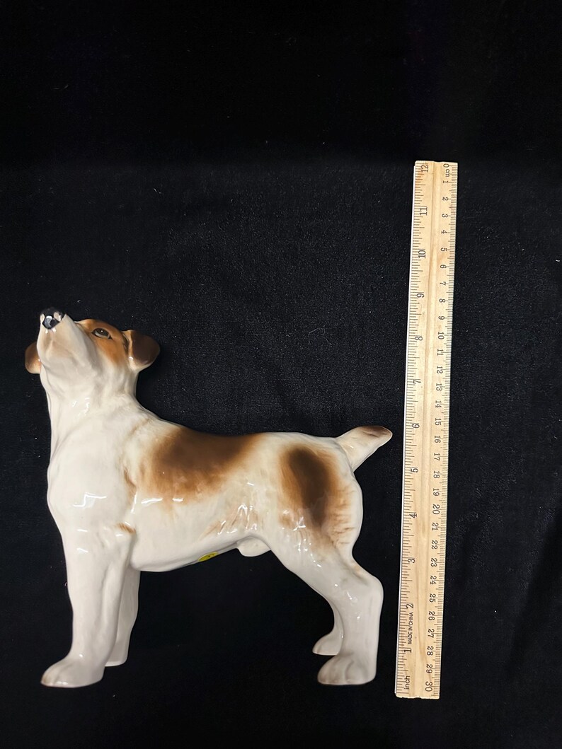 Vintage Coopercraft Jack Russell Terrier Dog Figurine Made in England ...