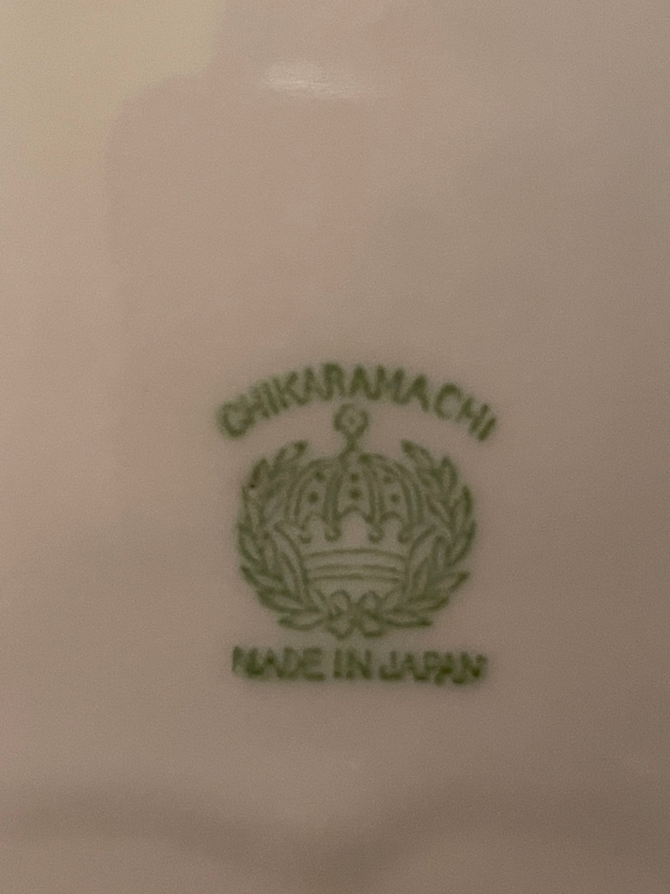 Vintage/antique Set of 6 Chikaramachi Hand-painted Dessert - Etsy