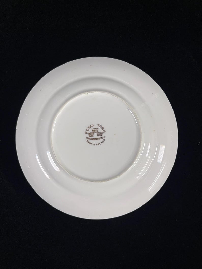 Vintage Royal Tara Fine Bone China Tray With Dessert Plates - Etsy