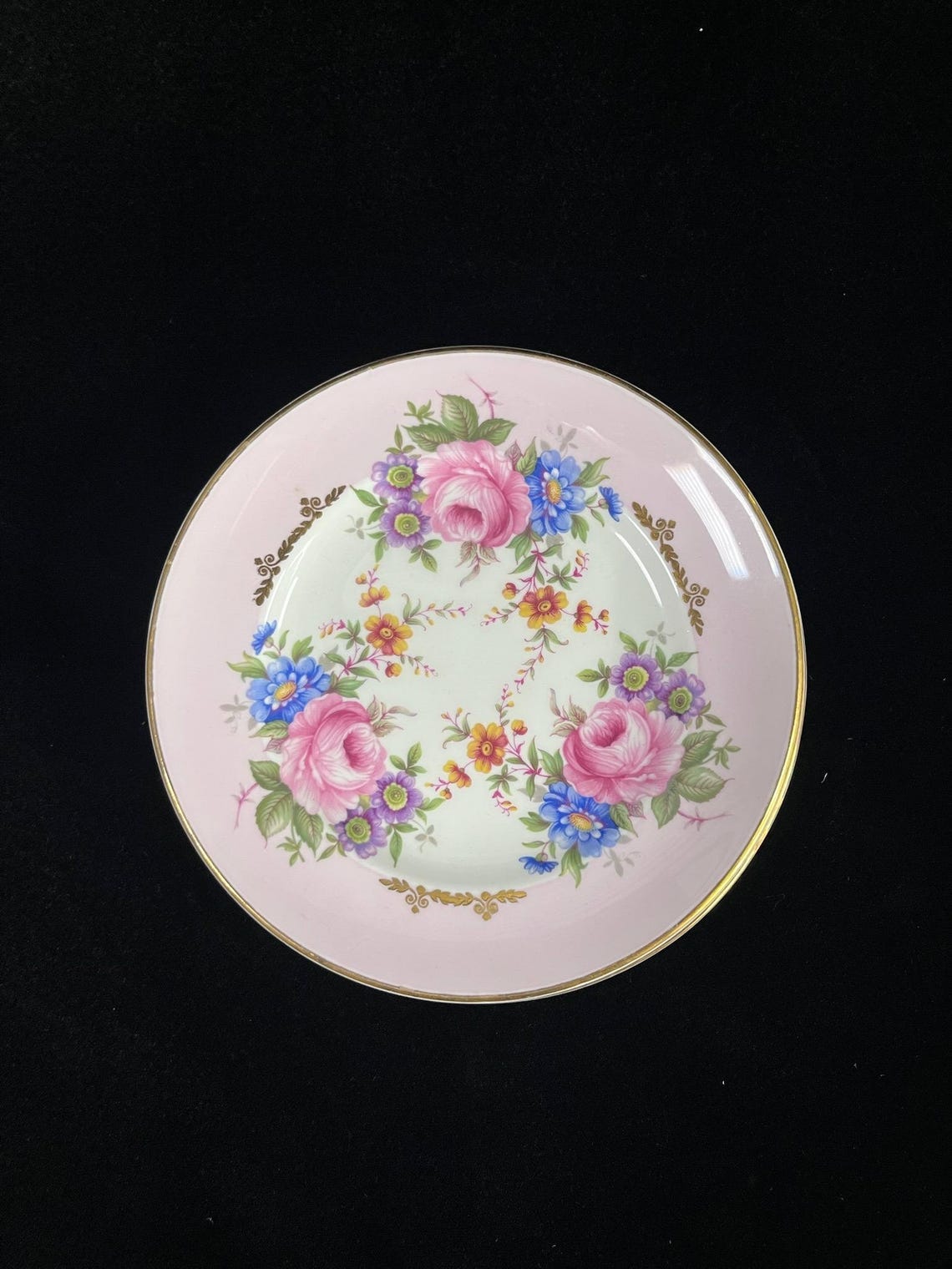 Vintage Royal Tara Fine Bone China Tray With Dessert Plates - Etsy
