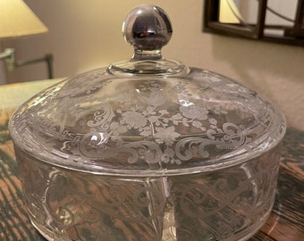 Cambridge Chantilly Glass - Etsy