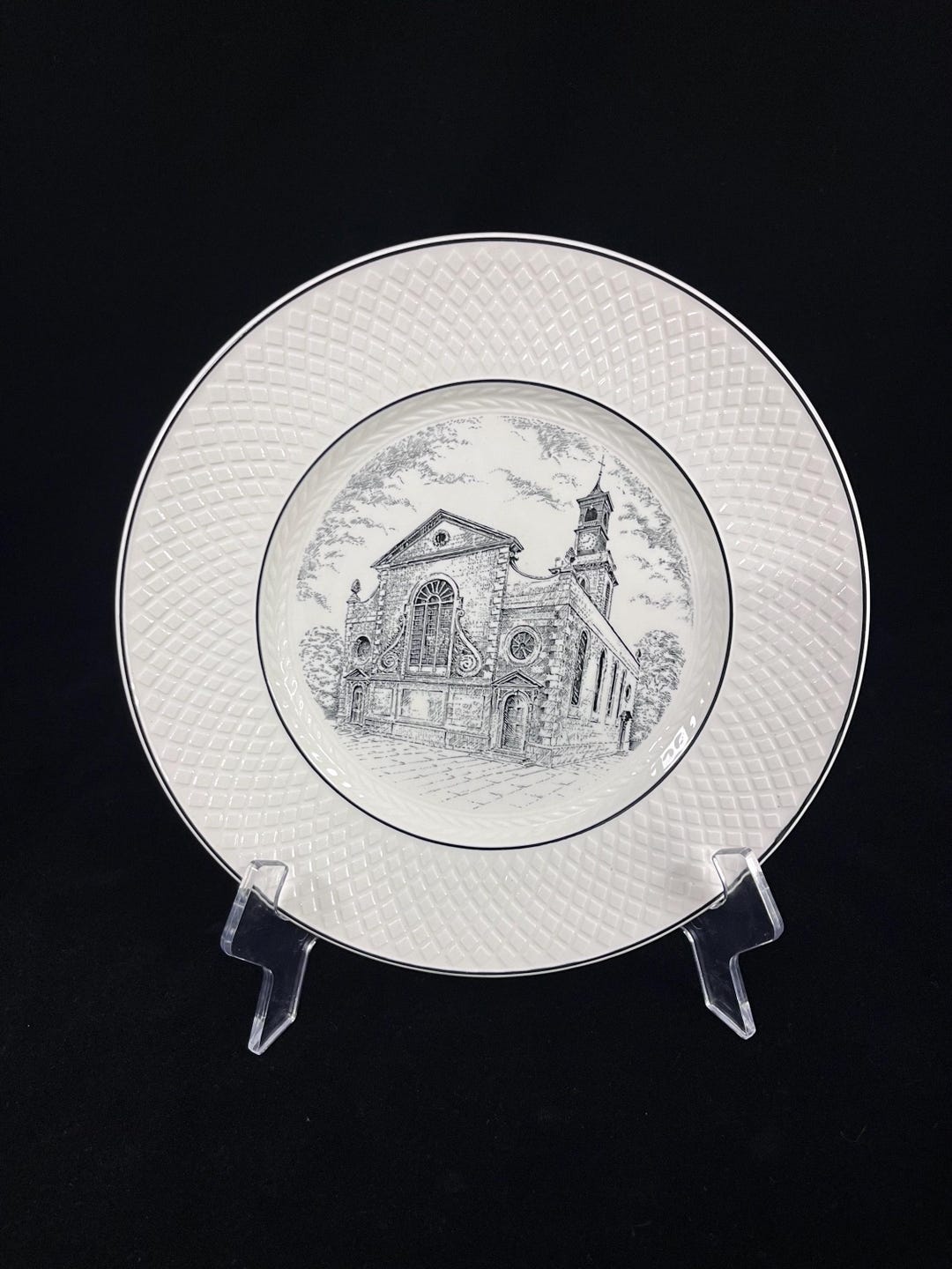 Vintage Copeland Spode Decorative Plate Church of St Mary - Etsy