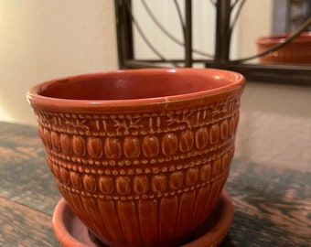 Orange Mccoy Pottery | Etsy