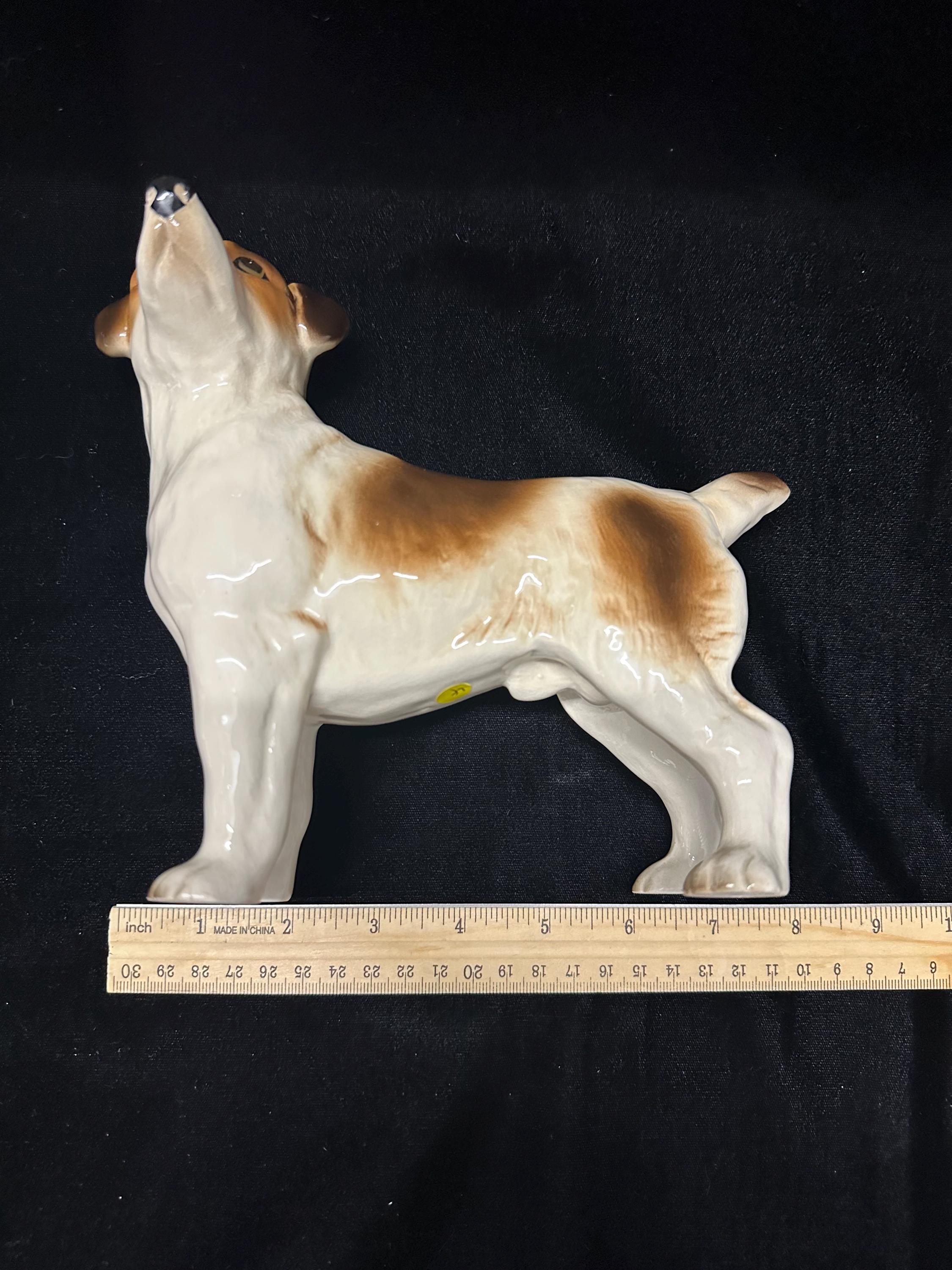 Vintage Coopercraft Jack Russell Terrier Dog Figurine Made in England ...