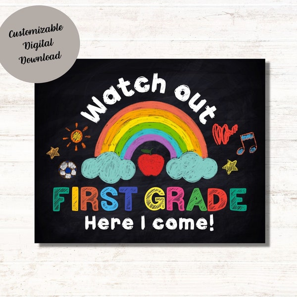 Watch Out 1st Grade - Etsy