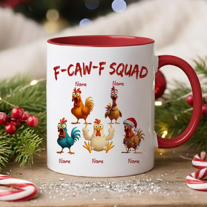 F Caw F Squad Office - Etsy