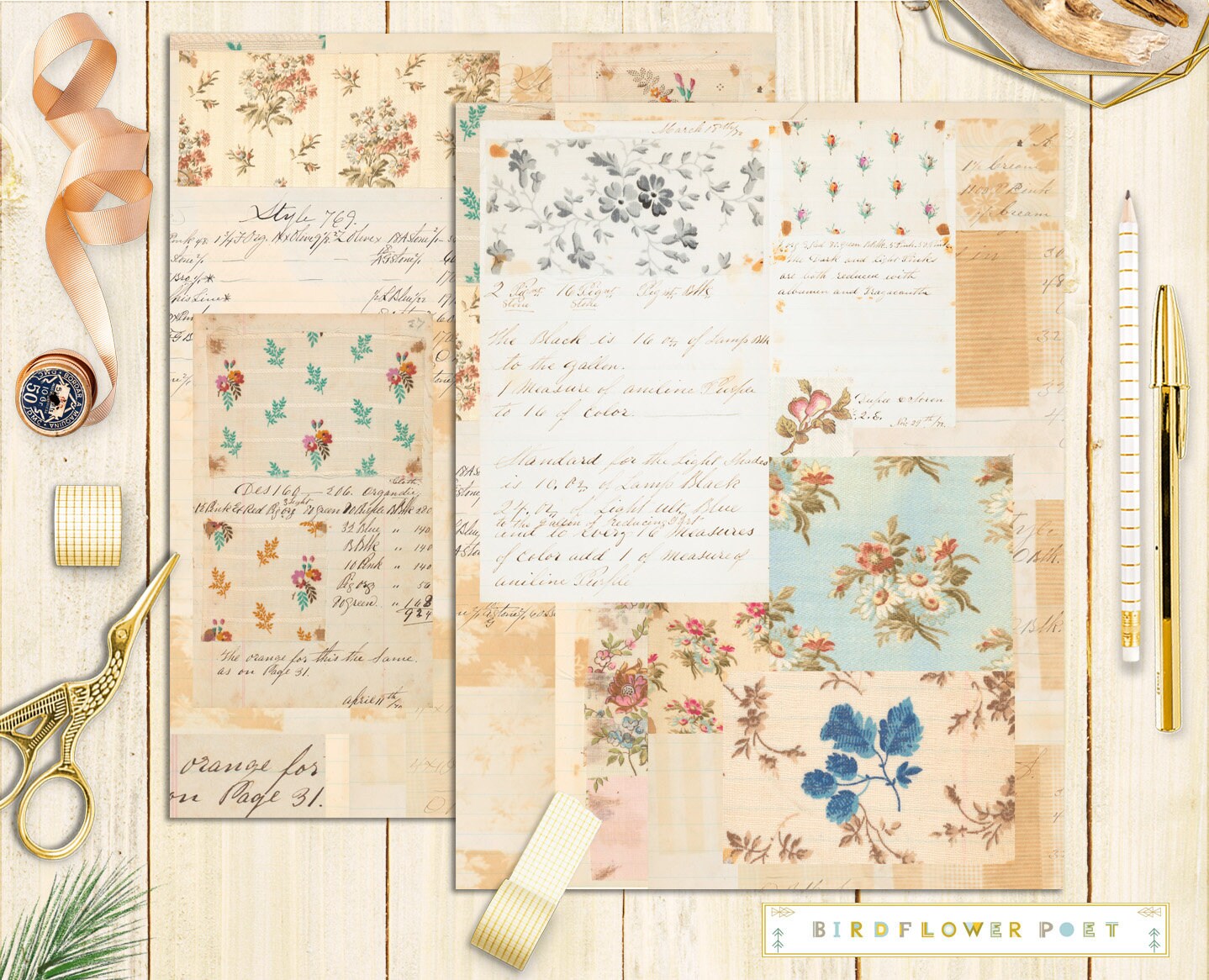 Paper, Party & Kids Paper Quilling Prairie Country Digital Scrapbook ...