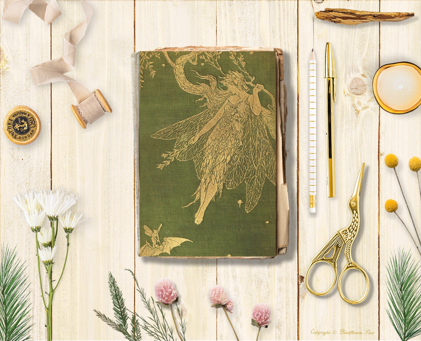 Fairy Journal Kit Printable Junk Journal Kit Fairies - Etsy