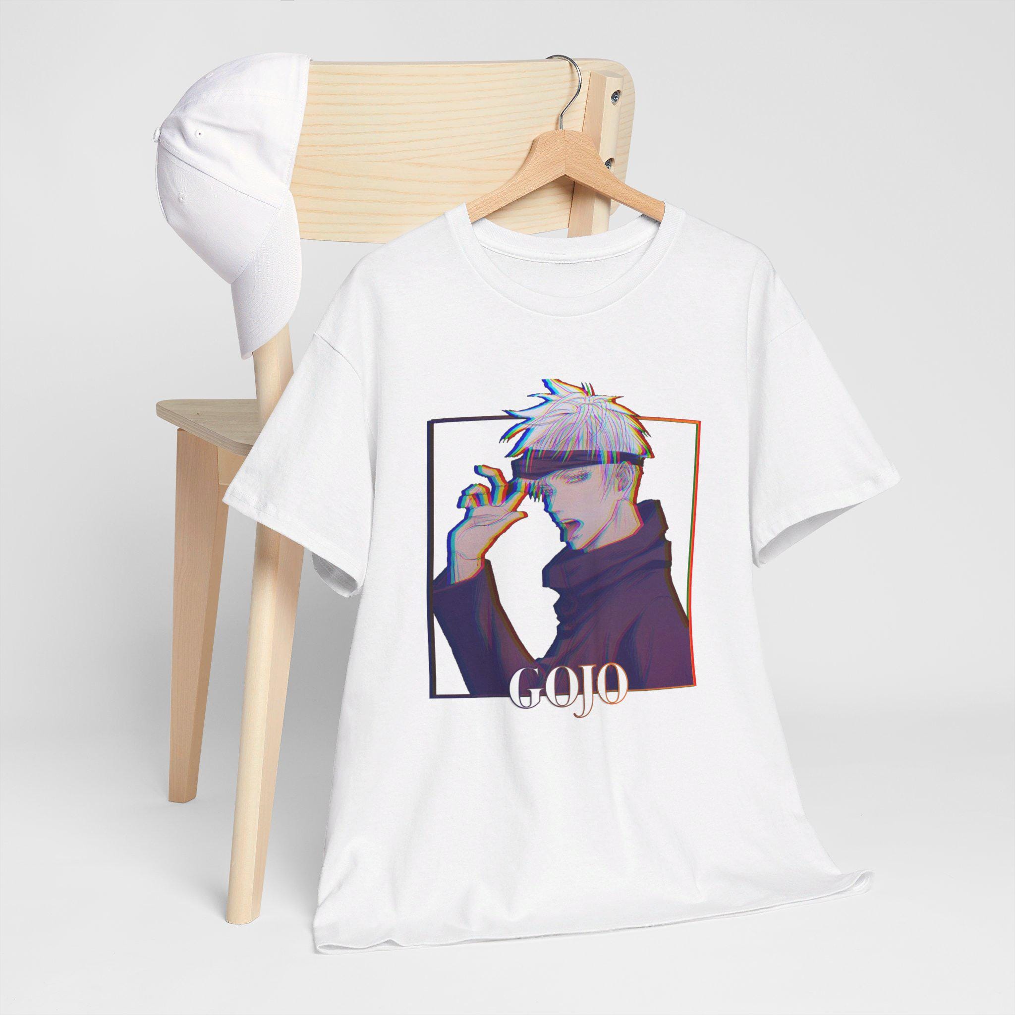 Satoru Gojo Shirt, Jujutsu Kaisen Anime Tee, Unisex Otaku Streetwear ...