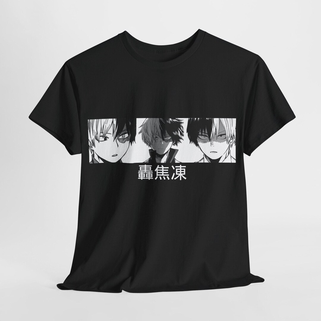 My Hero Academia Shirt,shoto Todoroki Anime Shirt, My Hero Academia ...