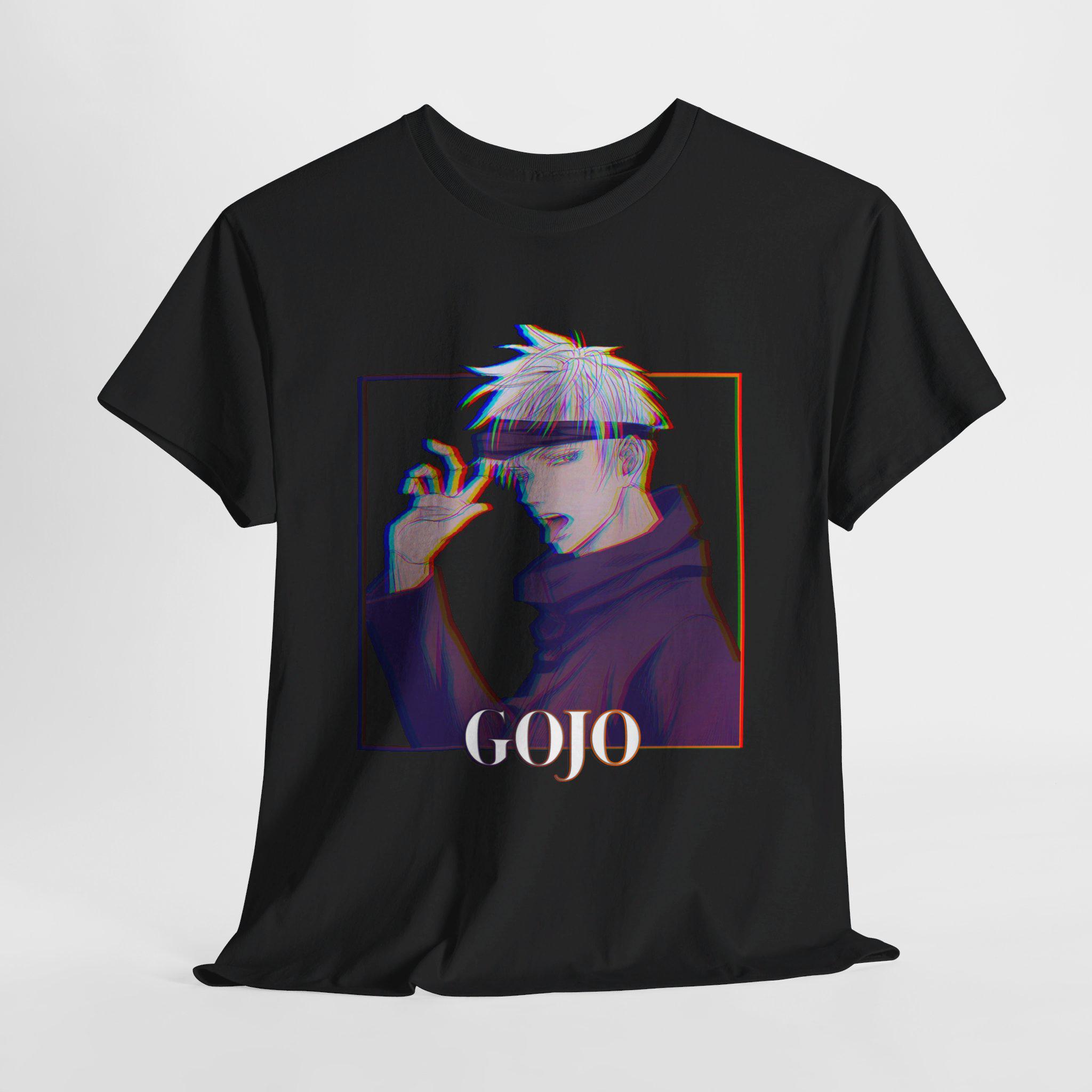 Satoru Gojo Shirt, Jujutsu Kaisen Anime Tee, Unisex Otaku Streetwear ...
