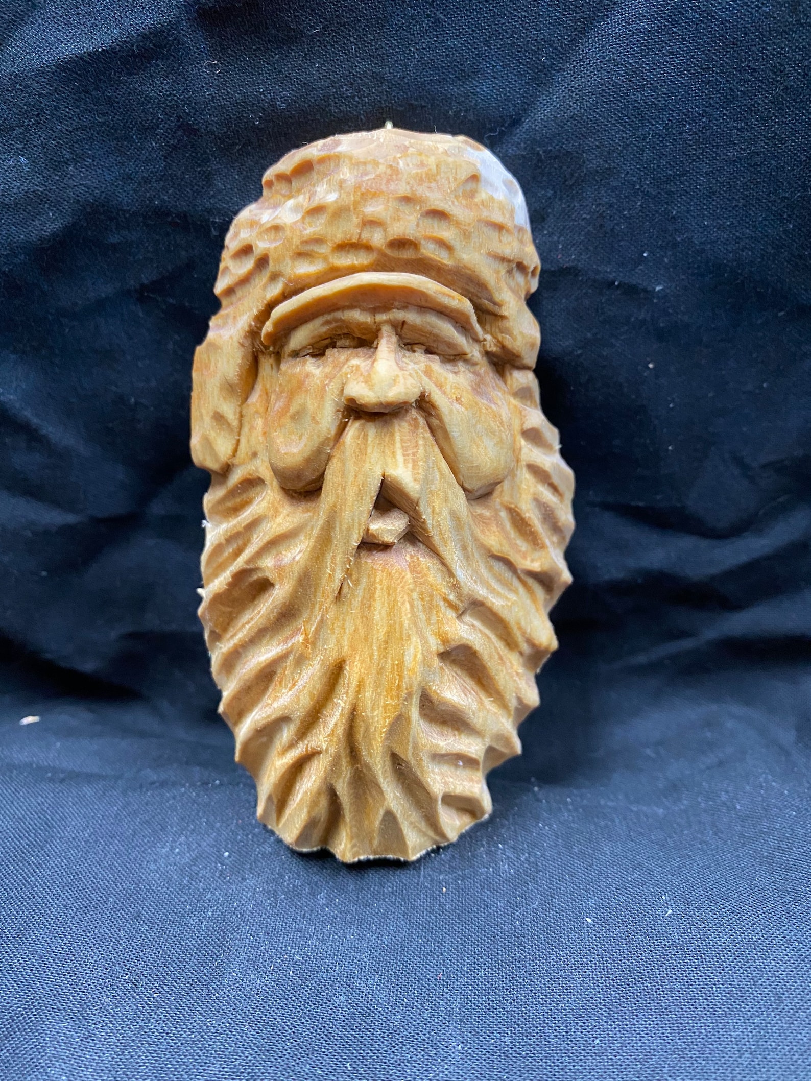 Hand Carved Mountain Man Christmas Ornament. - Etsy