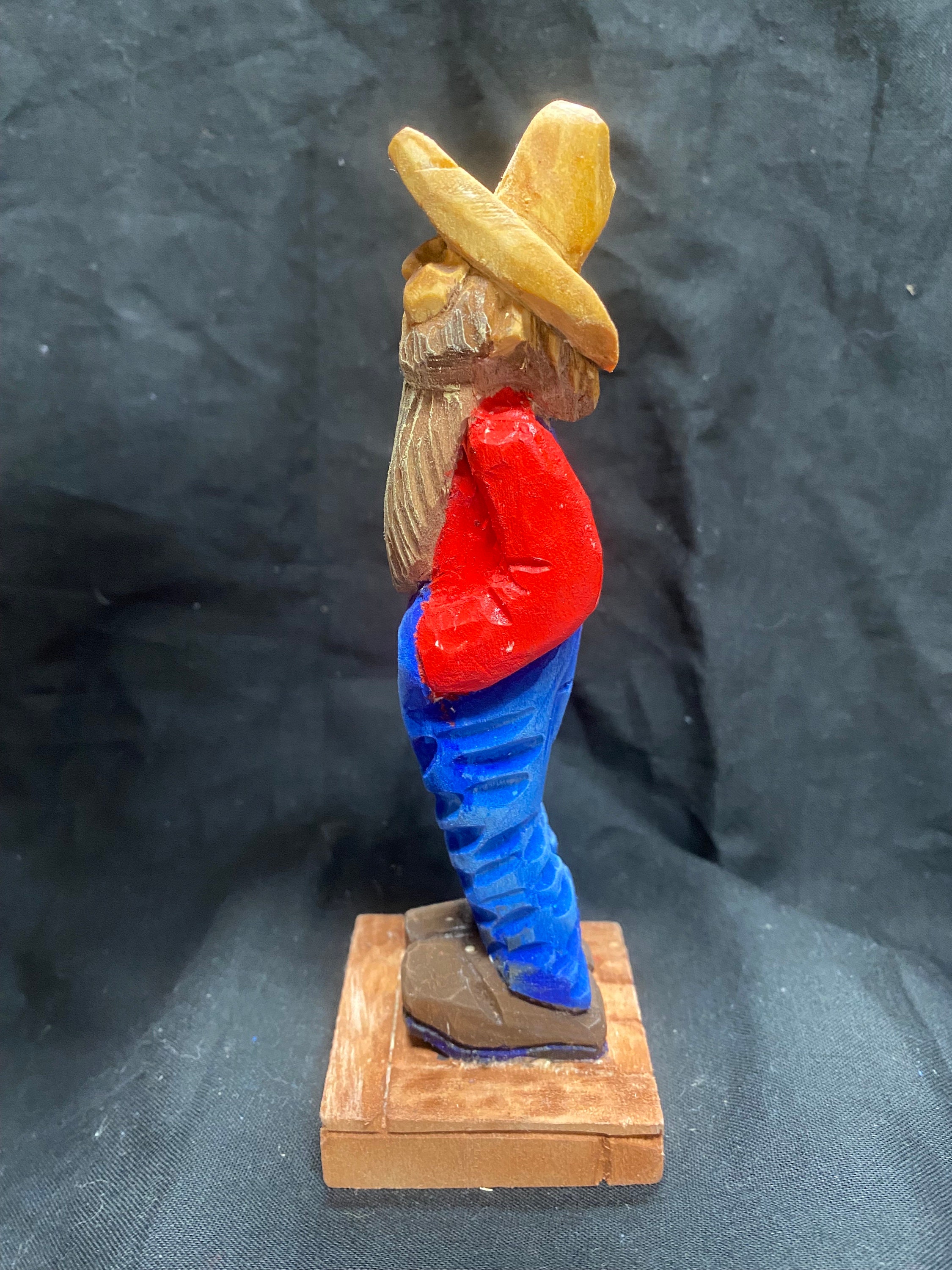 Hand Carved Hillbilly Caricature - Etsy