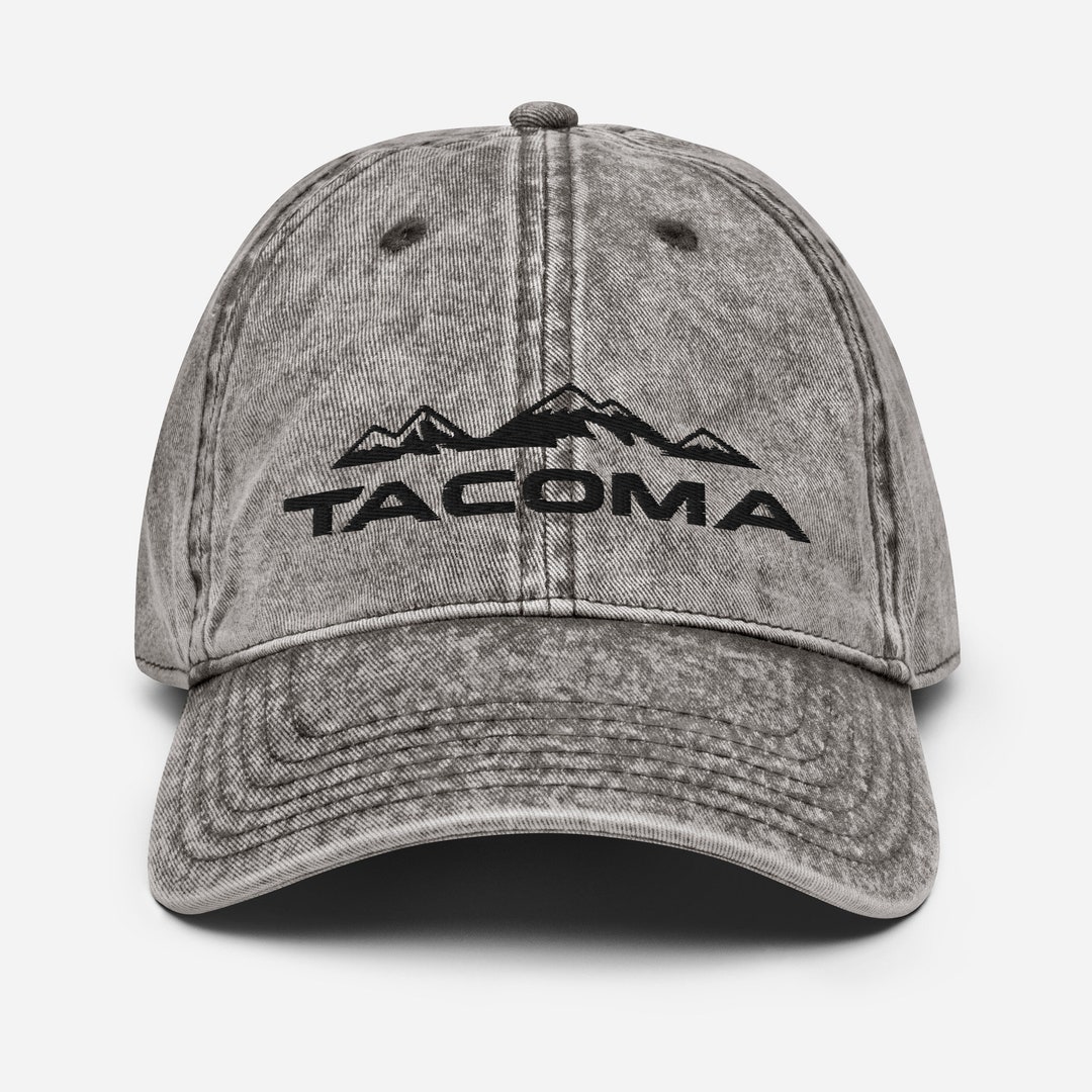 TACOMA CITY GEAR . Vintage Cotton Twill Cap . Camping . Hiking . Off ...