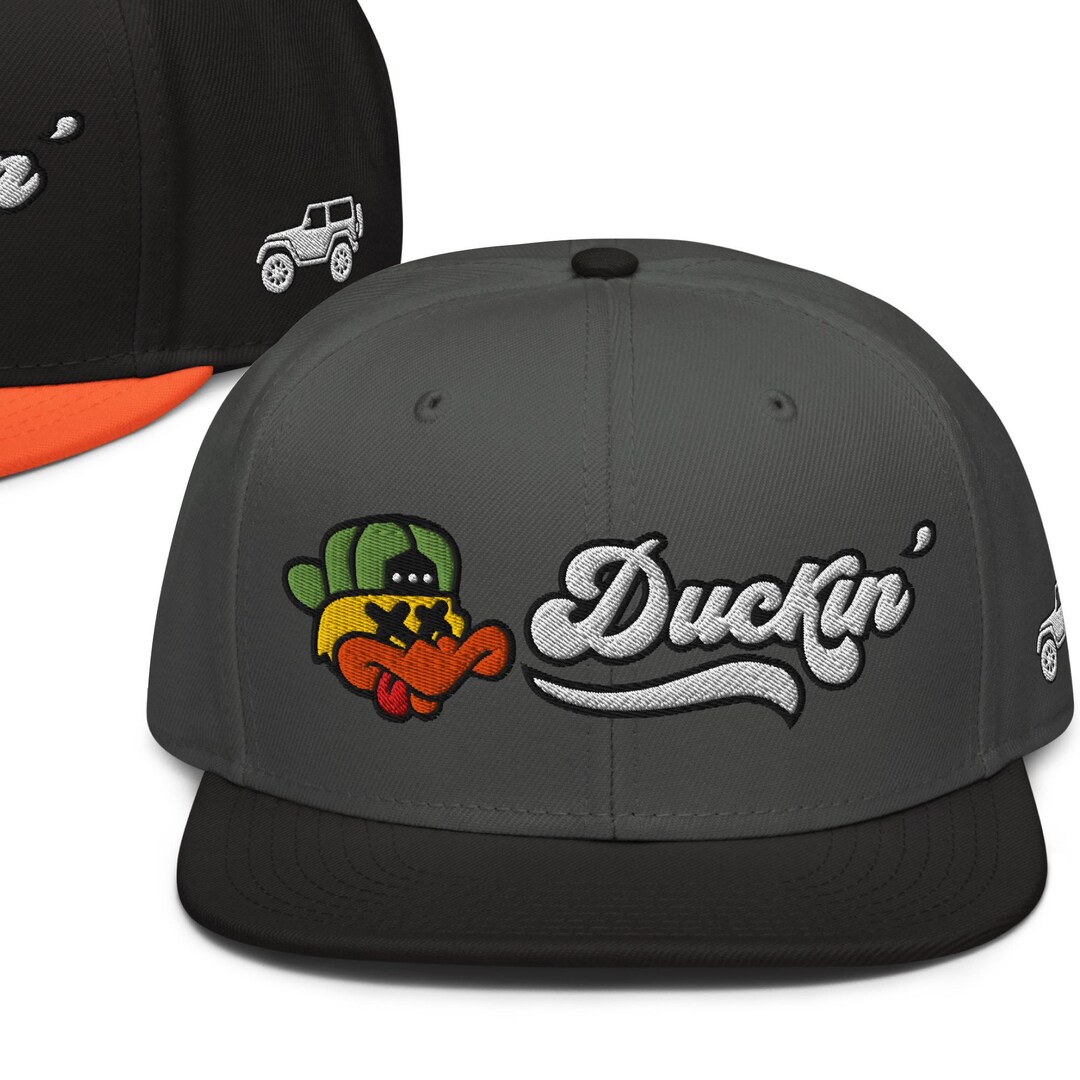 DUCK DUCK THING - Duckin Snapback Hat - Otto Cap 125-978 - Wool Blend ...