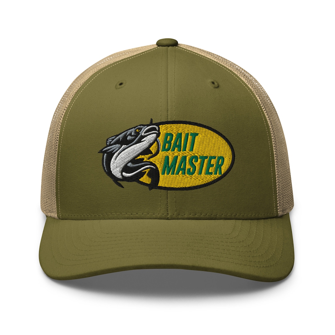 BAIT MASTER Trucker Cap - CATFISH Fishing Hat - Catfish - Etsy
