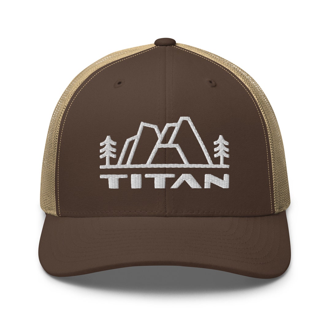 Mountains of TITAN - OFF ROADING Trucker Cap - 4x4 Embroidered Hat - Etsy