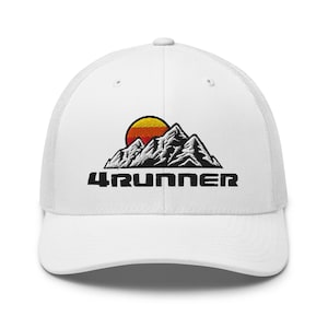 CUSTOM TEXT EMBROIDERY - 4runner Trucker Cap - 4 Runner Hat - Etsy