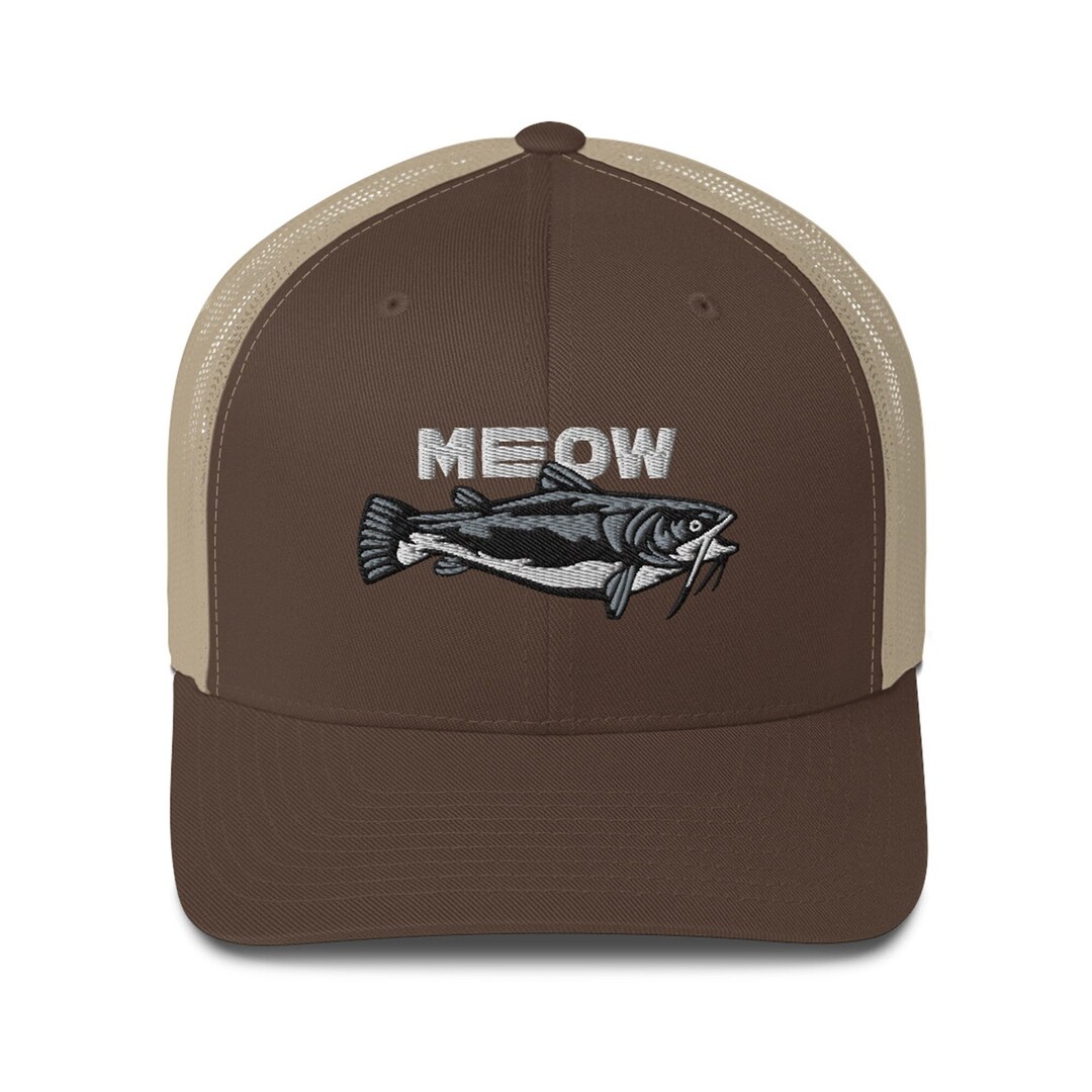FUNNY CATFISH / MEOW Trucker Cap - Fishing Hat - Etsy
