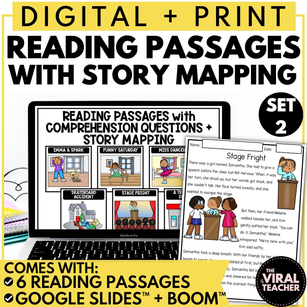 Reading Comprehension Short Stories, Storytime Reading Worksheets, 1st ...