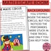 Telling Time Math Escape Room: Magic Circus Printable (PDF) - Etsy