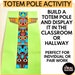 Building a Totem Pole Native American Heritage Month Craft and Writing ...