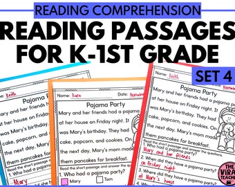 St. Lucias Day Holidays Reading Comprehension Passages K-2 - Etsy
