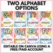Alphabet Posters, Affirmation Alphabet Posters Bulletin Board Display ...