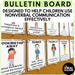 Nonverbal Communication Posters Body Language Classroom Posters ...