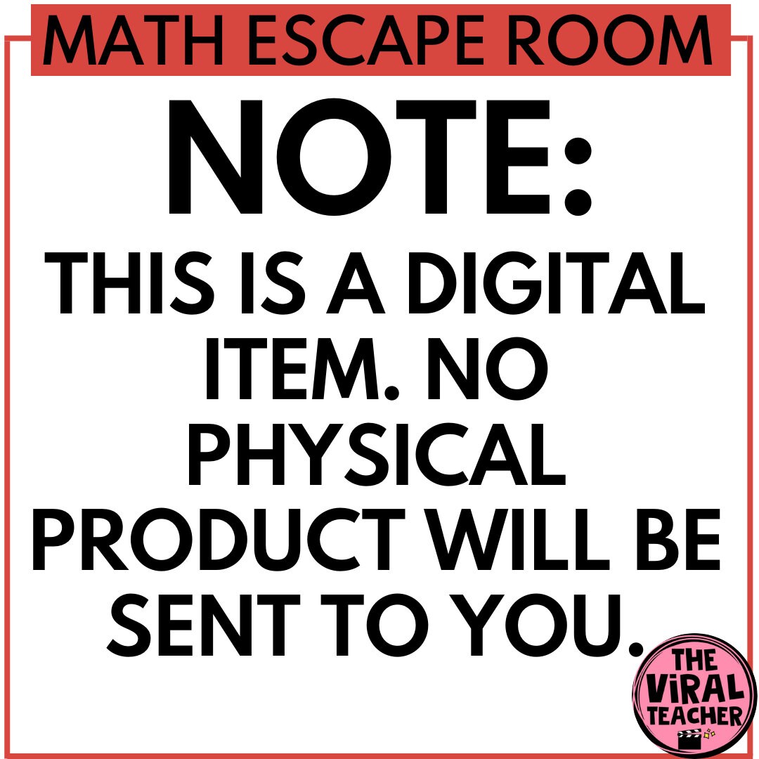 Escape Rooms for Kids Telling and Writing Time to the Hour and Half ...