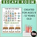 Jungle Escape Room Printable Puzzle Game for Kids (PDF) - Etsy