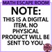 Escape Rooms for Kids Addition and Subtraction Word Problems Within 100 ...