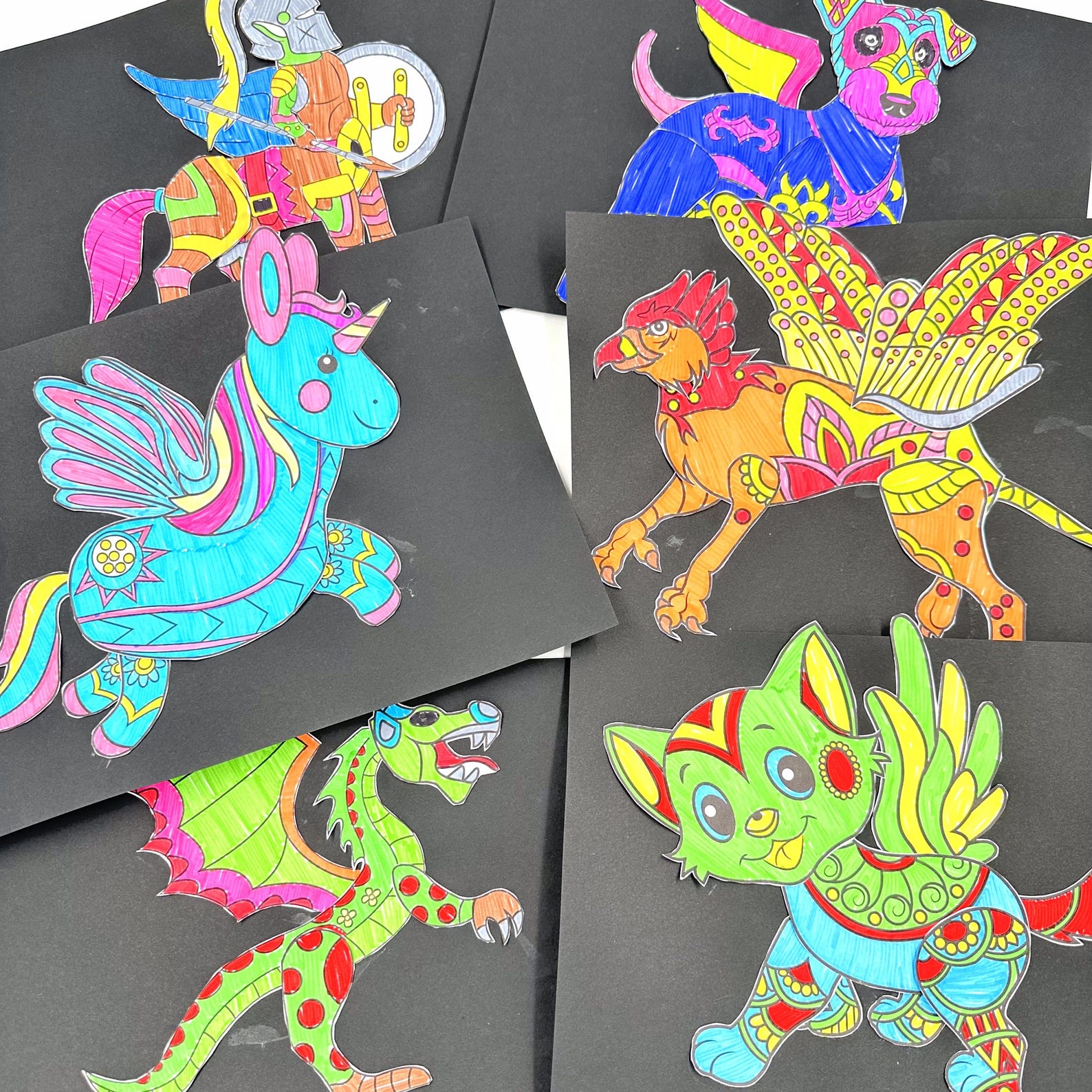 Unit Guide About Alebrijes Mexican Folk Art Build Your Own Alebrijes ...