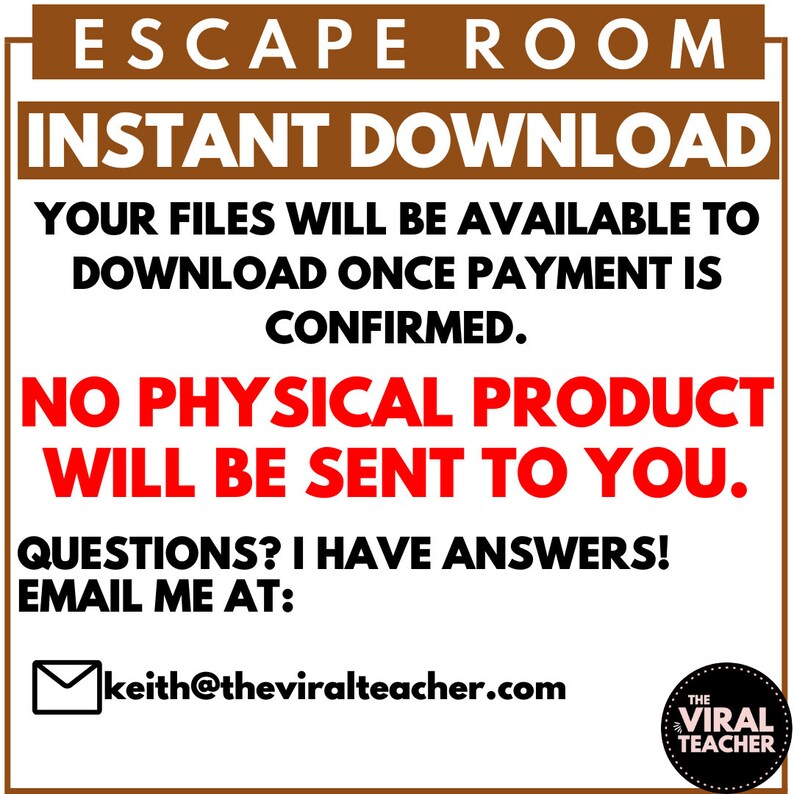 Escape Room for Kids, Camping Themed Escape Room Printable Puzzle Game ...