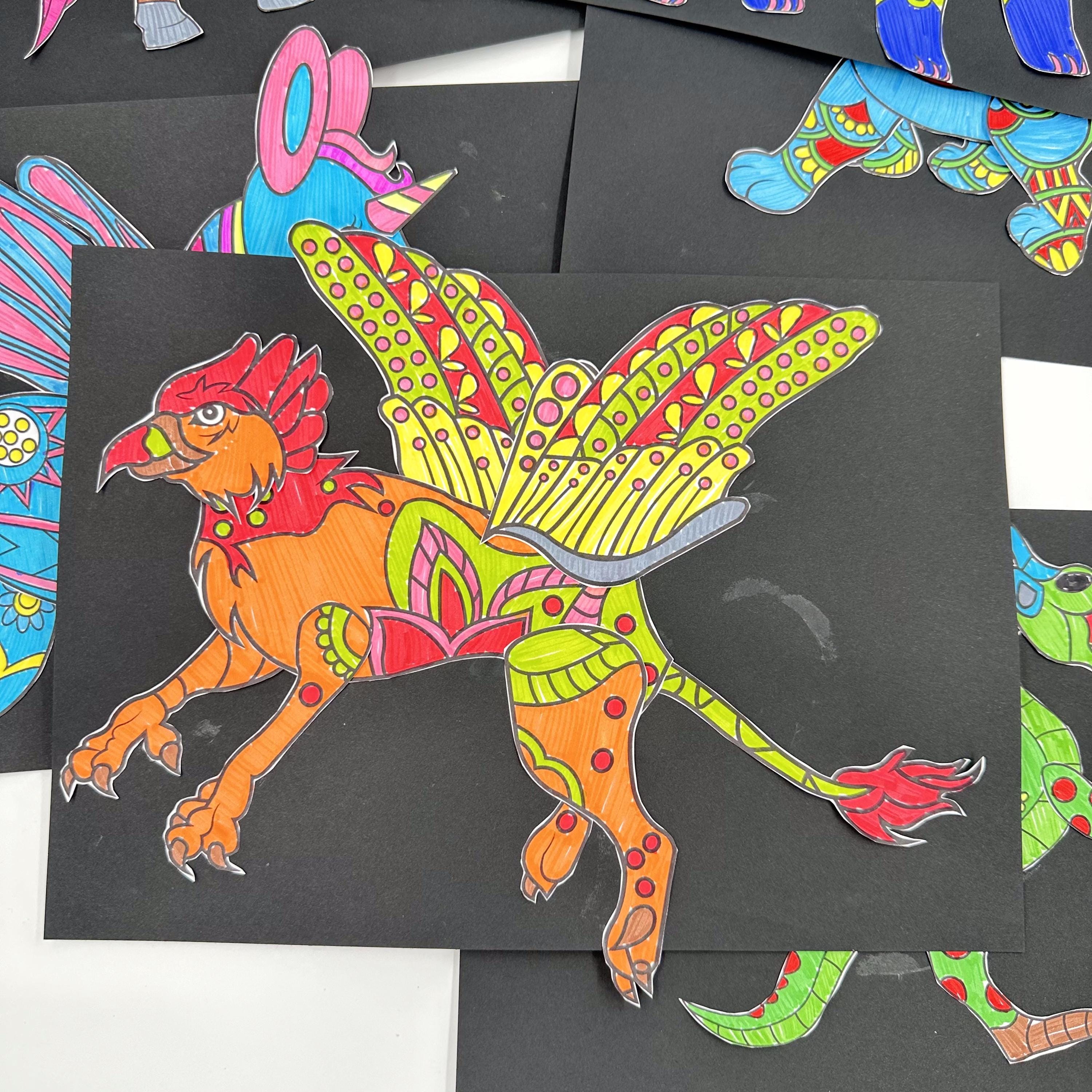 Unit Guide About Alebrijes Mexican Folk Art Build Your Own Alebrijes ...