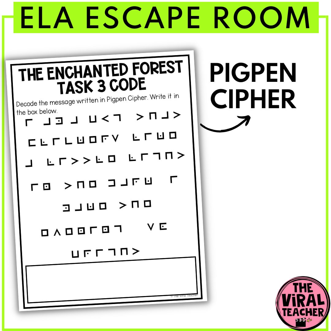 Escape Rooms for Kids Context Clues Reading Passages and Vocabulary ...