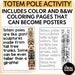 Building a Totem Pole Native American Heritage Month Craft and Writing ...