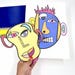 Picasso Face Parts Pablo Picasso Abstract Portrait Art Project and ...