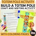 Building a Totem Pole Native American Heritage Month Craft and Writing ...