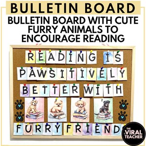 Watercolor Classroom Decor Reading Classroom and Library Bulletin ...