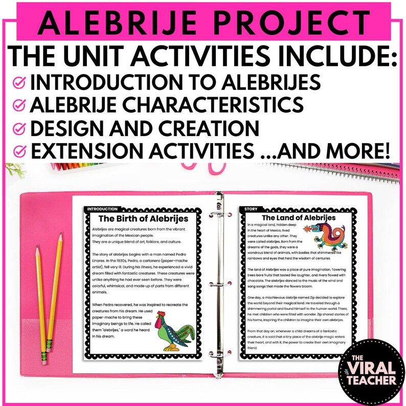 Unit Guide About Alebrijes Mexican Folk Art Build Your Own Alebrijes ...