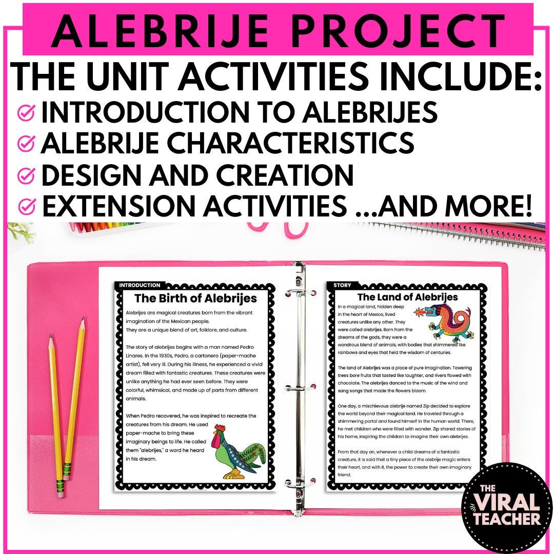 Unit Guide About Alebrijes Mexican Folk Art Build Your Own Alebrijes ...