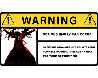 Vampire Warning - Etsy