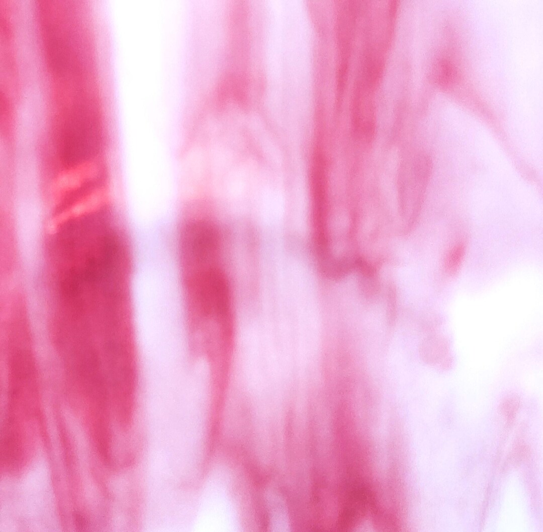 90 COE "white/pink/opal Streakie" Bullseye Fusible Glass Sheets. 3mm ...