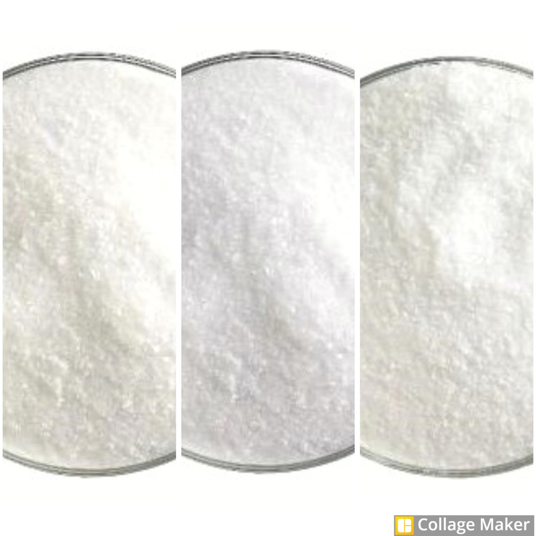 FRIT/POWDER (2 Oz.) "white Opals" Fusible Glass- Bullseye COE 90 ...
