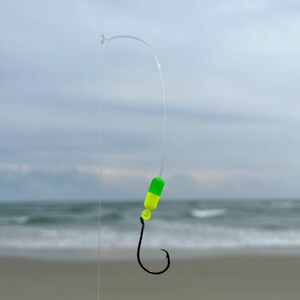 3 Pack '#1' Pompano Rig Beach/pier/surf Fishing Rigs #1 Circle Hook 25 ...