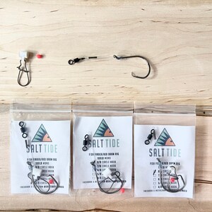 3 Pack 'hatteras Style' Fish Finder Red Drum Surf - Etsy