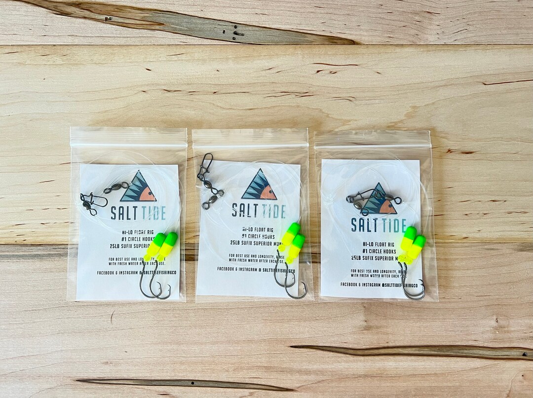 3 Pack '1' Pompano Rig Beach/pier/surf Fishing Rigs - Etsy