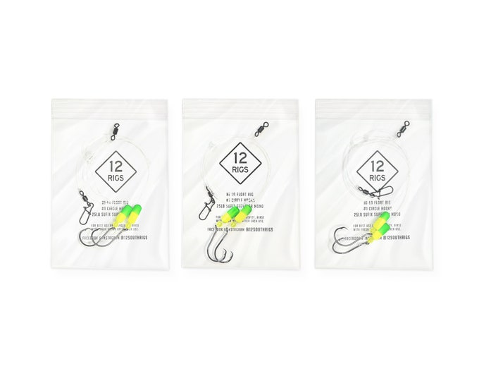 3 Pack '1' Pompano Rig Beach/pier/surf Fishing Rigs 1 Circle Hook 25 ...