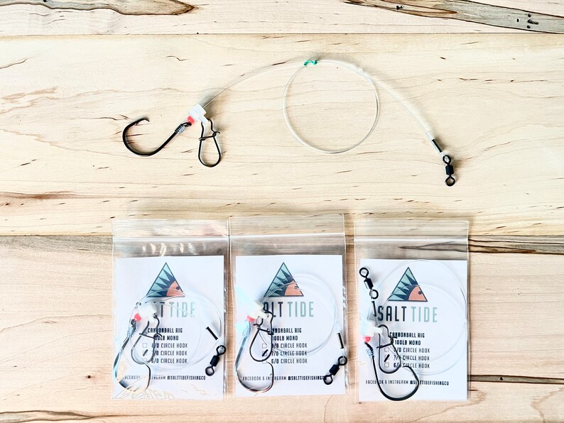 3 Pack 'cannonball Rig' for Red Drum Surf Fishing - Etsy